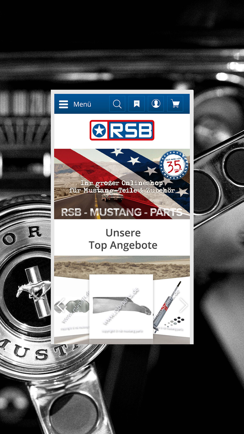 RSB Mustang Parts x VMS DESIGN®