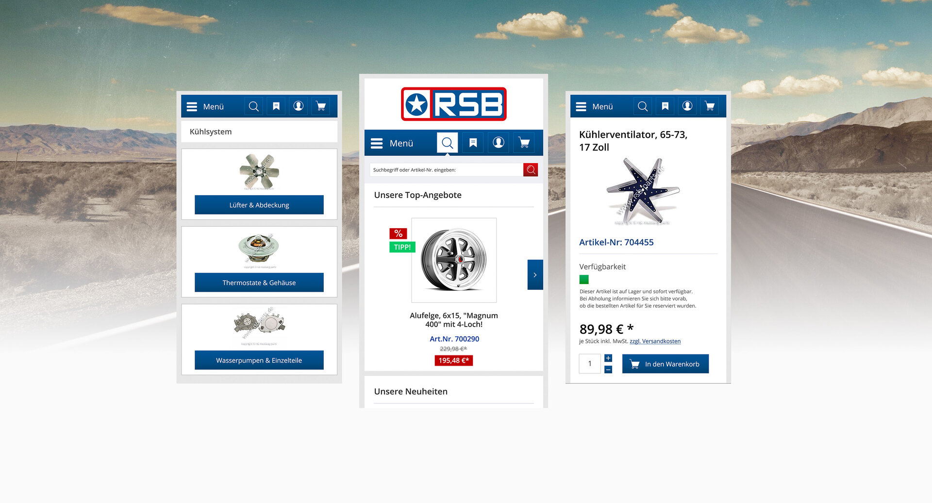 RSB Mustang Parts x VMS DESIGN®